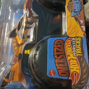 Toys | Hot Wheels Monster Trucks Tiger Shark Toy 124 Size | Poshmark
